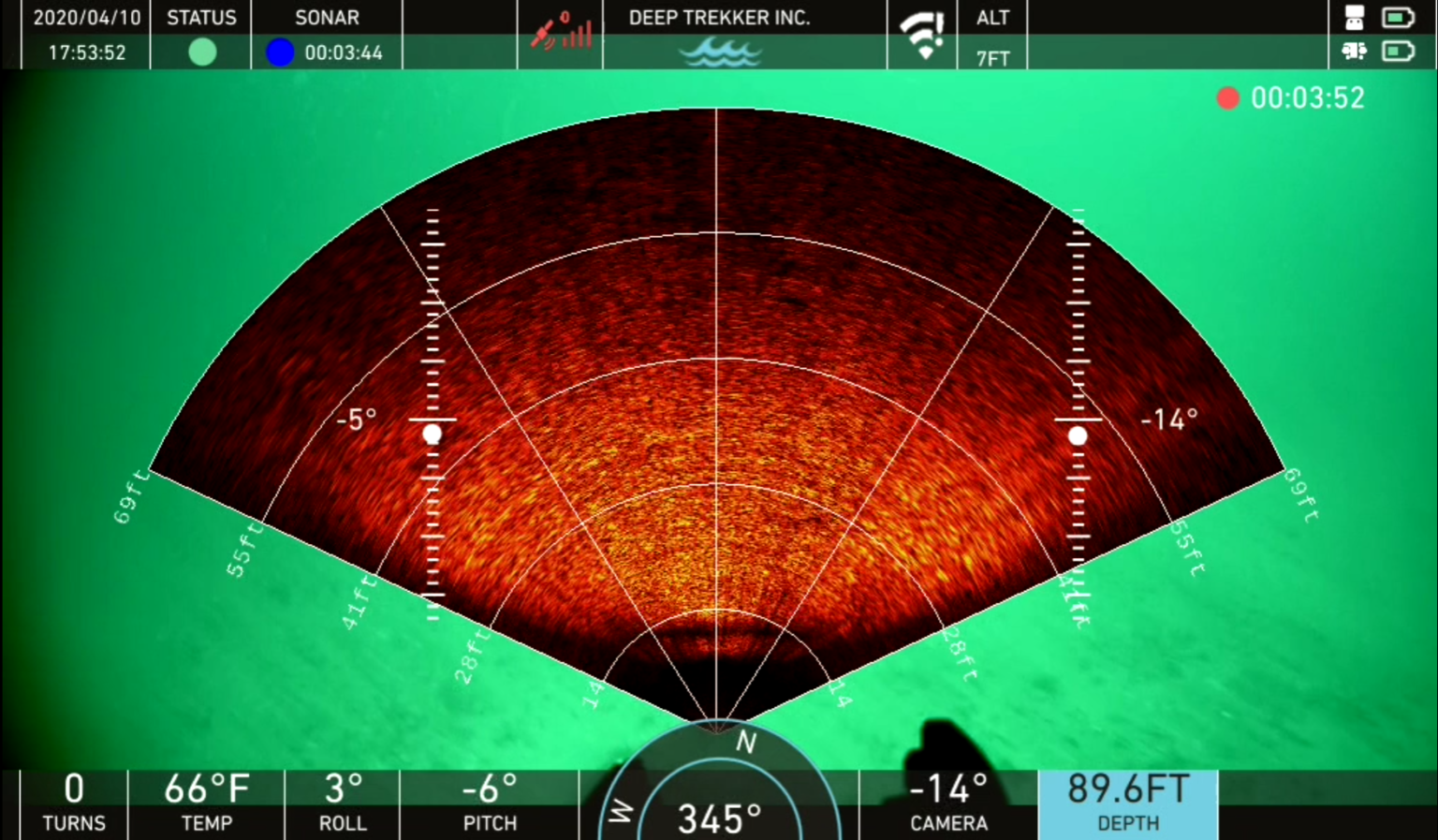 Sonar para ROVs de Busca e Resgate(SAR) | Orion